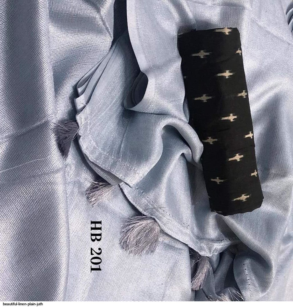 BEAUTIFUL Linen plain juth