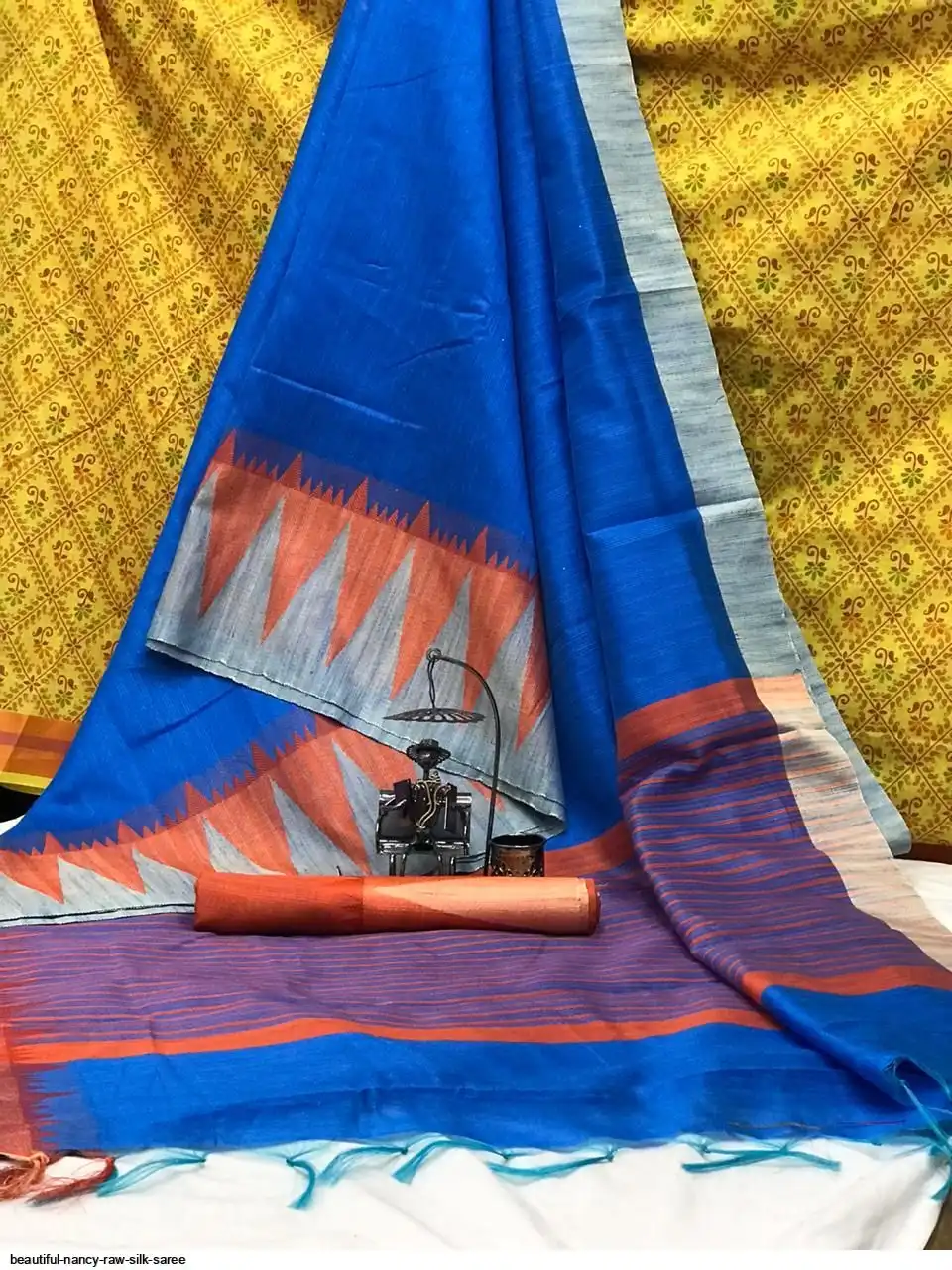 BEAUTIFUL NANCY Raw Silk Saree