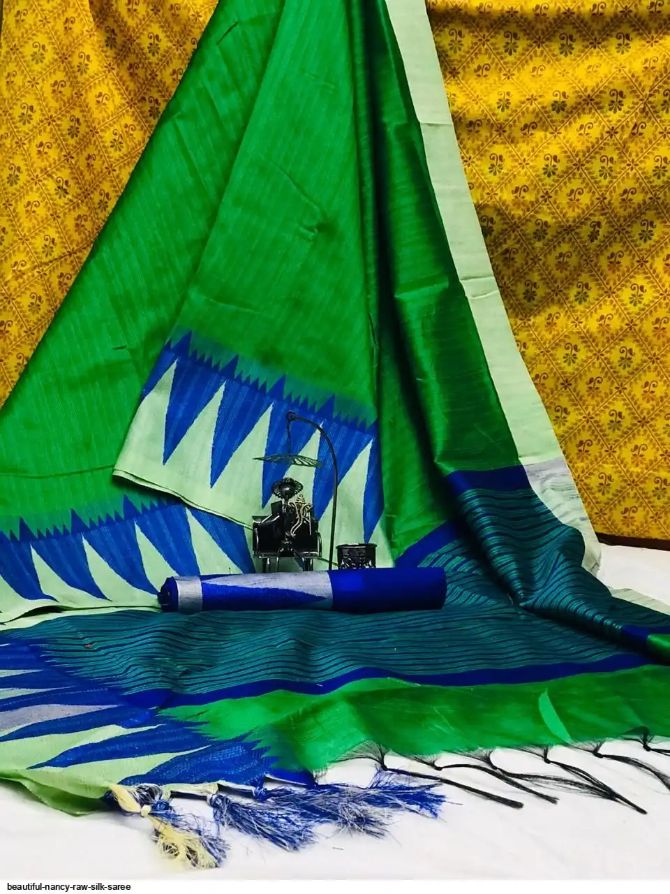 BEAUTIFUL NANCY Raw Silk Saree