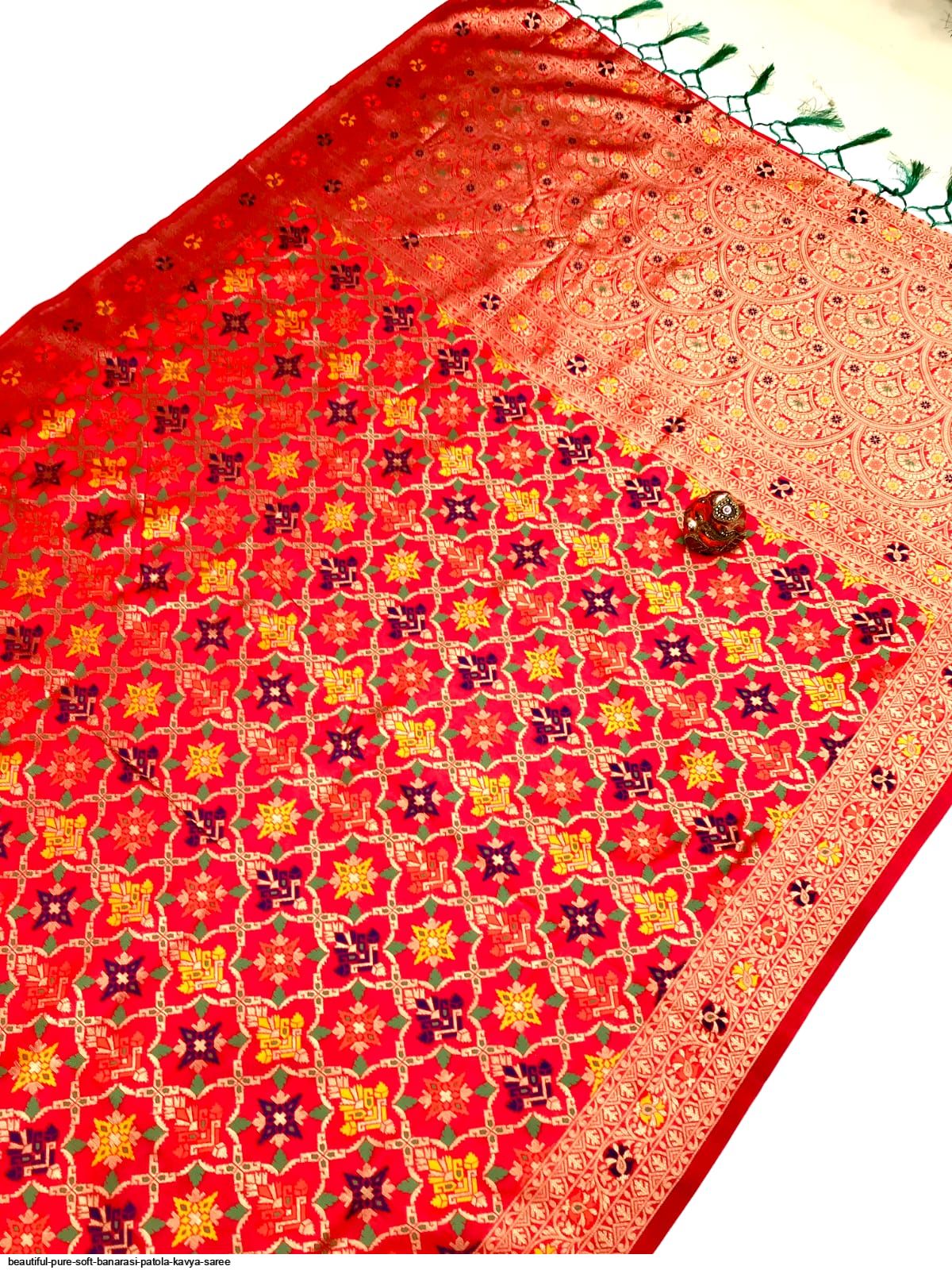 BEAUTIFUL PURE SOFT BANARASI PATOLA KAVYA SAREE
