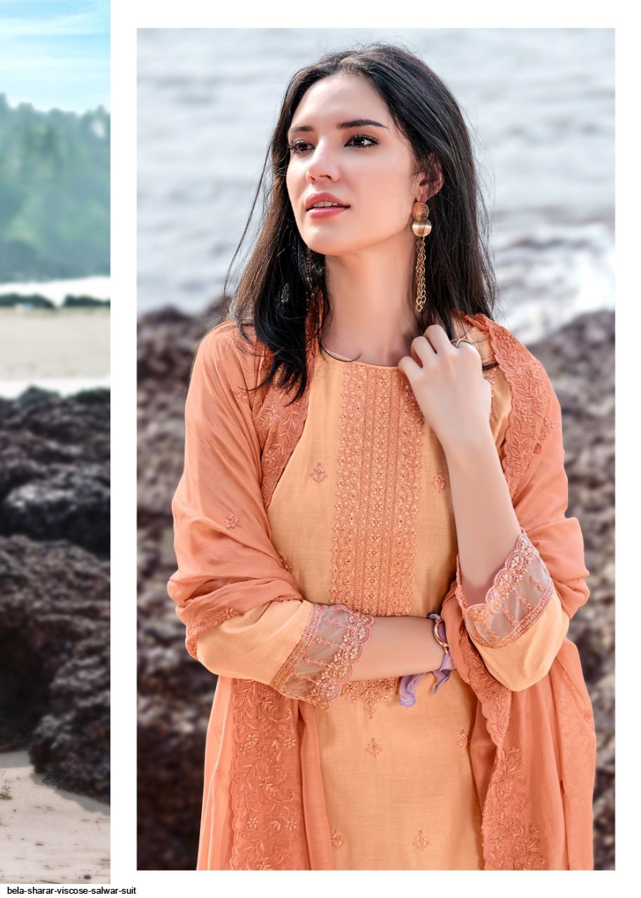 BELA SHARAR VISCOSE SALWAR SUIT