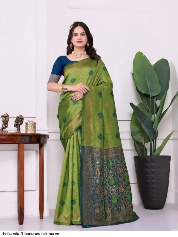 Bella Vita 3 Banarasi Silk Saree