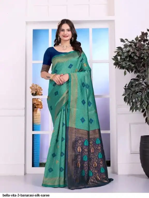 Bella Vita 3 Banarasi Silk Saree