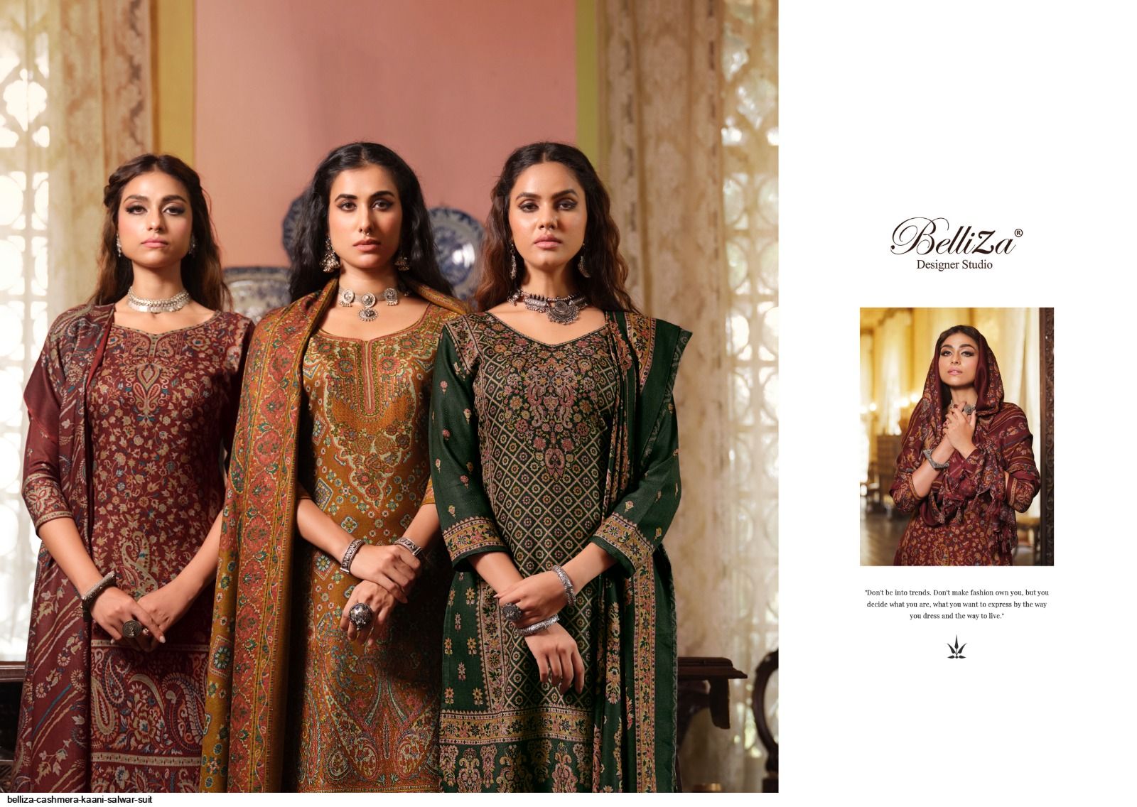 BelliZa CASHMERA KAANI SALWAR SUIT