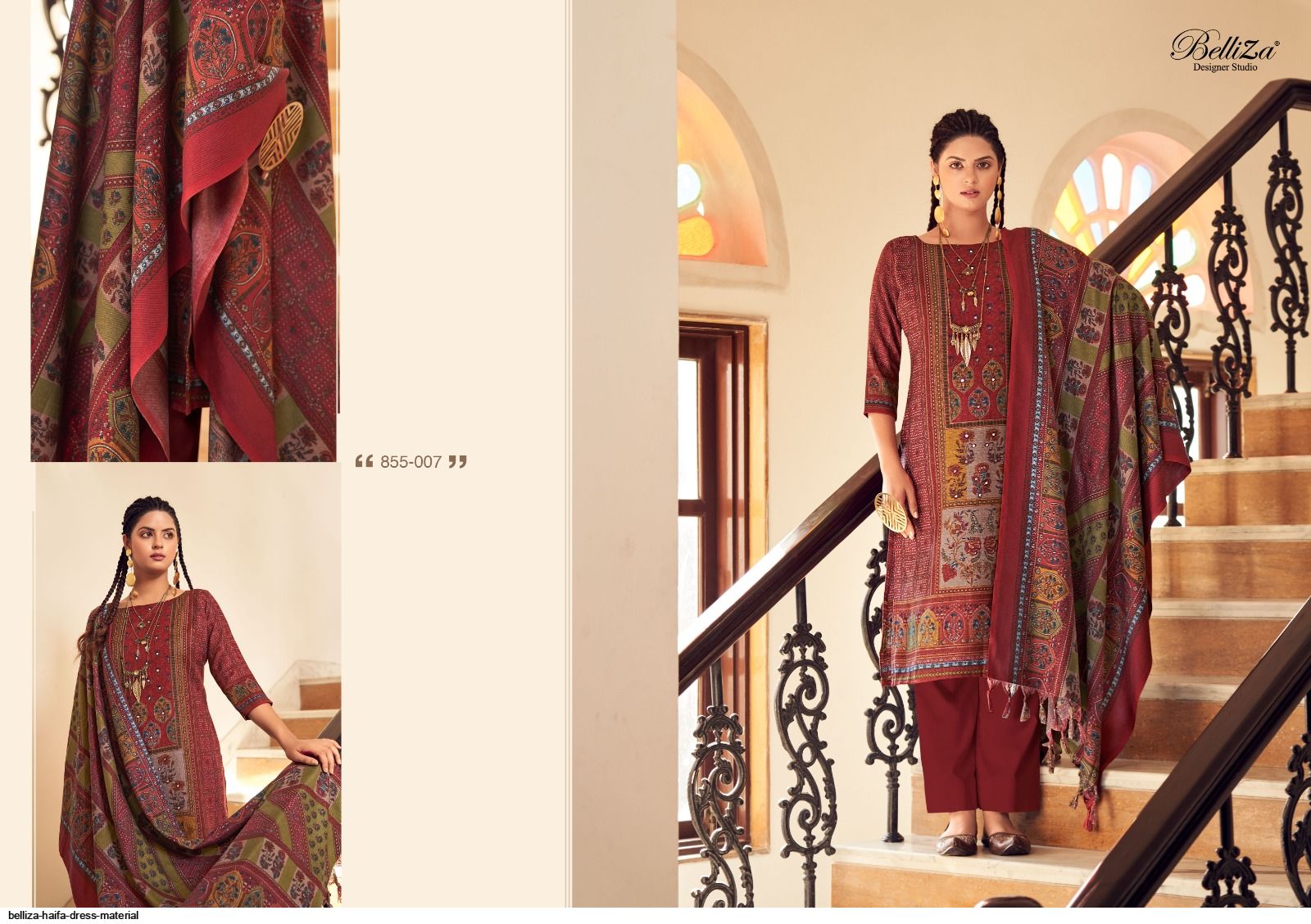 BelliZa HAIFA DRESS MATERIAL