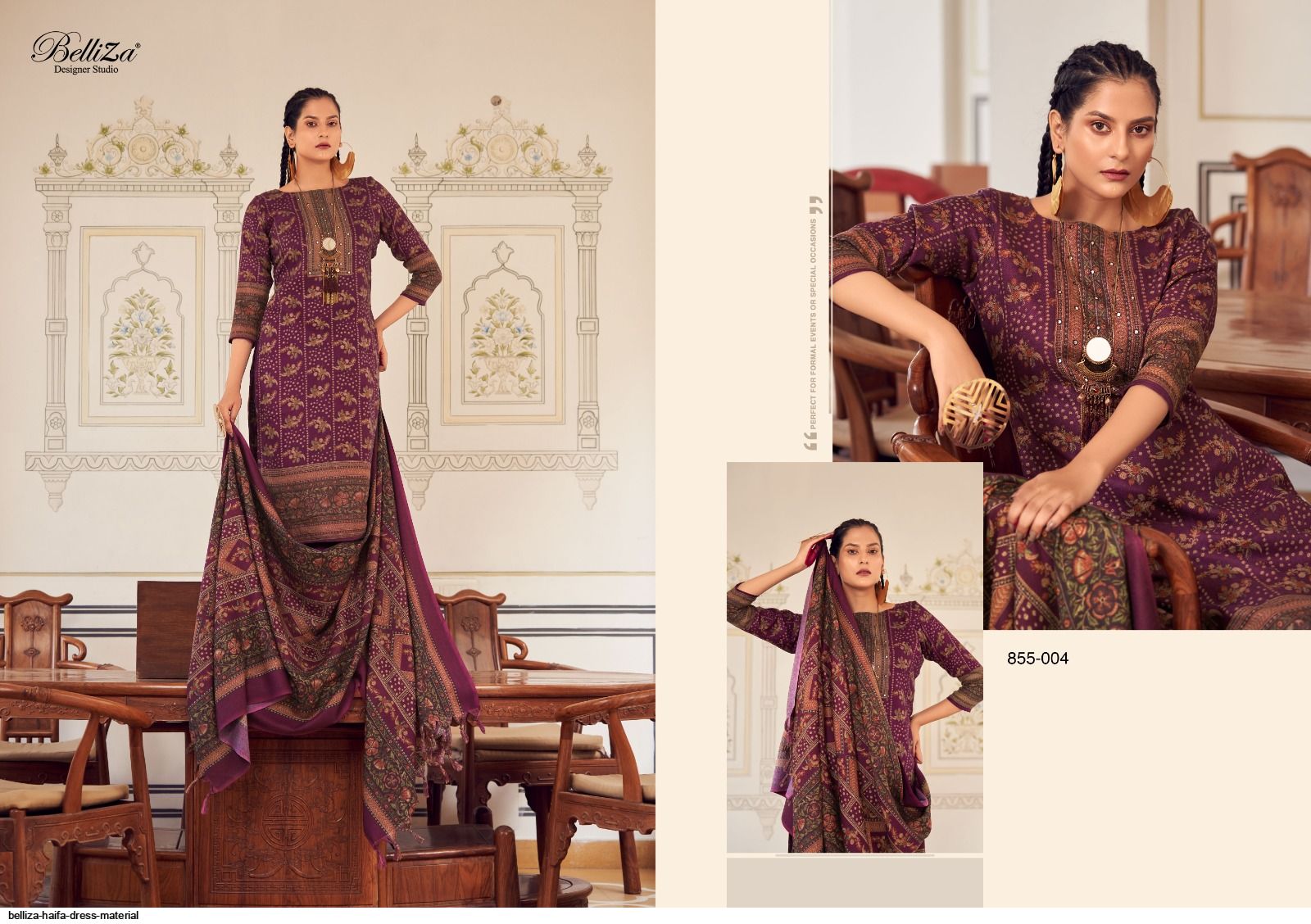 BelliZa HAIFA DRESS MATERIAL