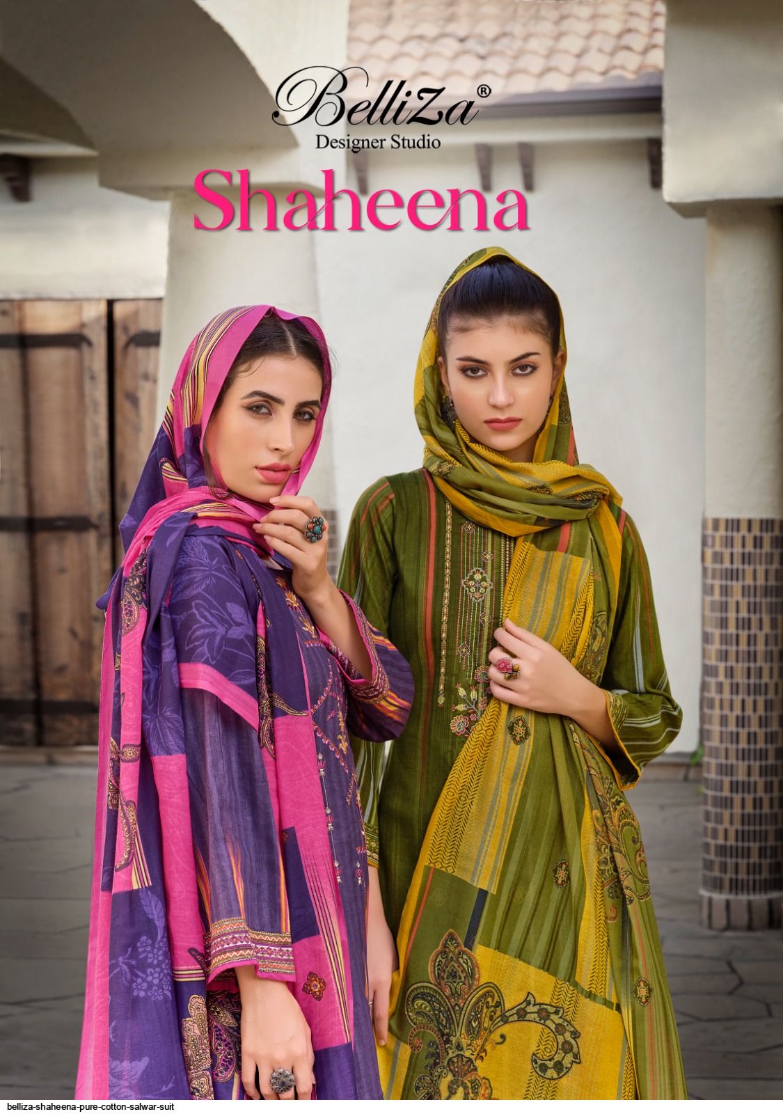 BELLIZA SHAHEENA PURE COTTON SALWAR SUIT