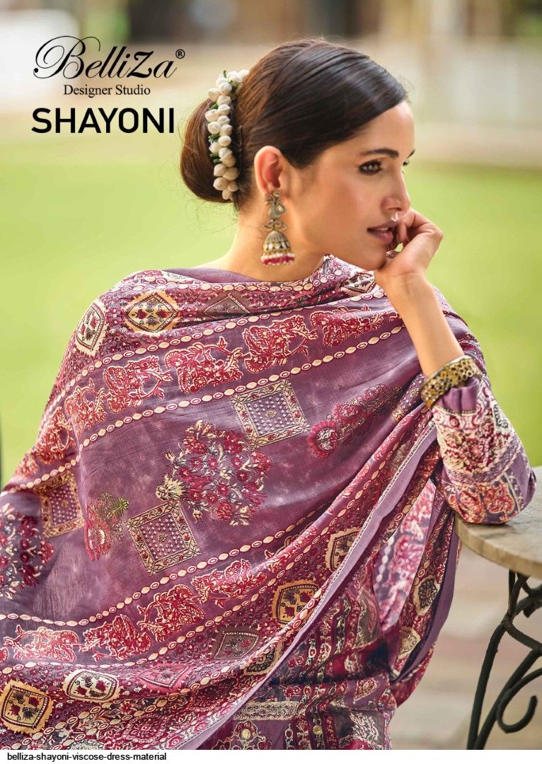 BelliZa SHAYONI VISCOSE DRESS MATERIAL