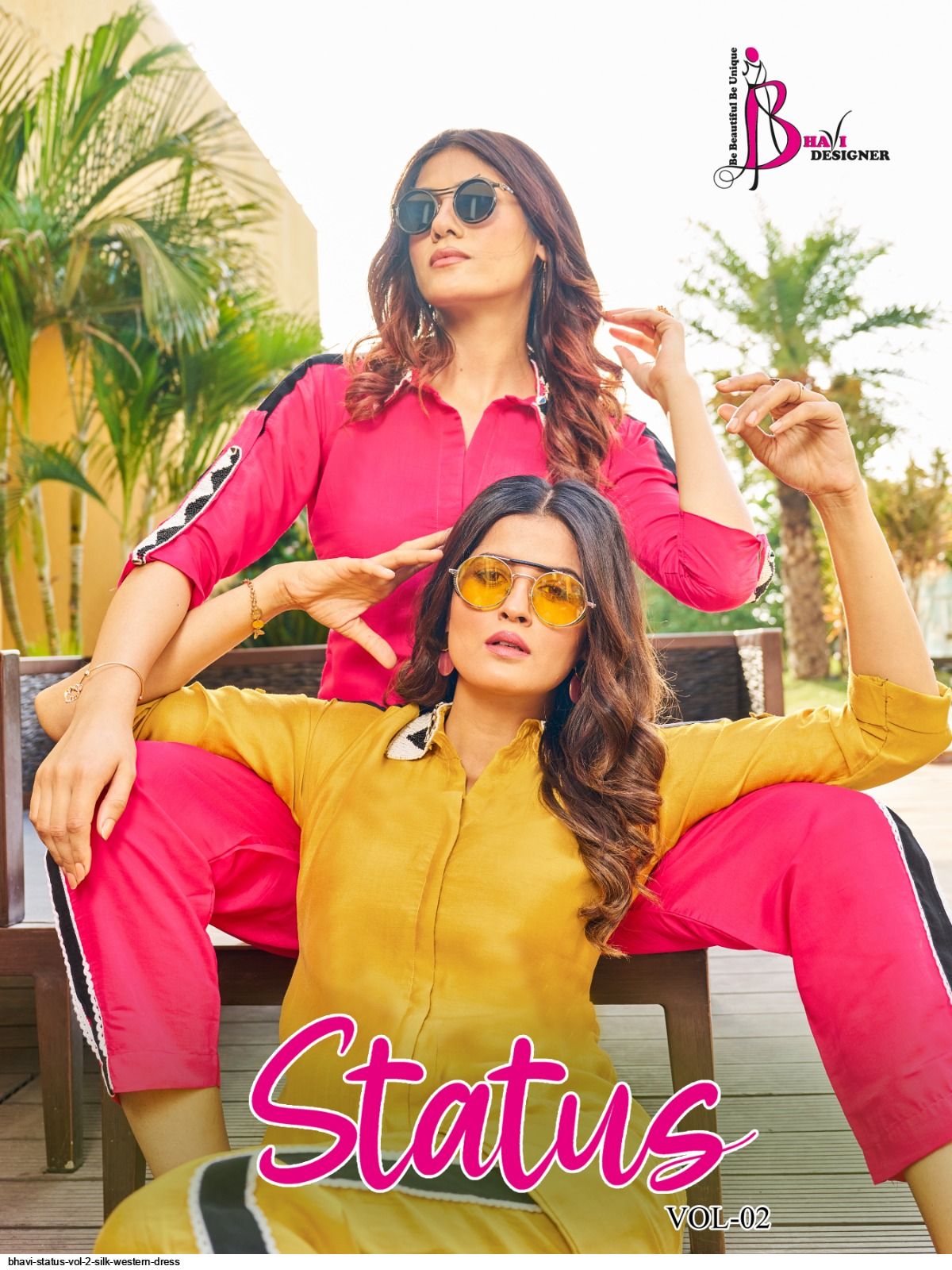 BHAVI STATUS VOL 2 SILK WESTERN DRESS