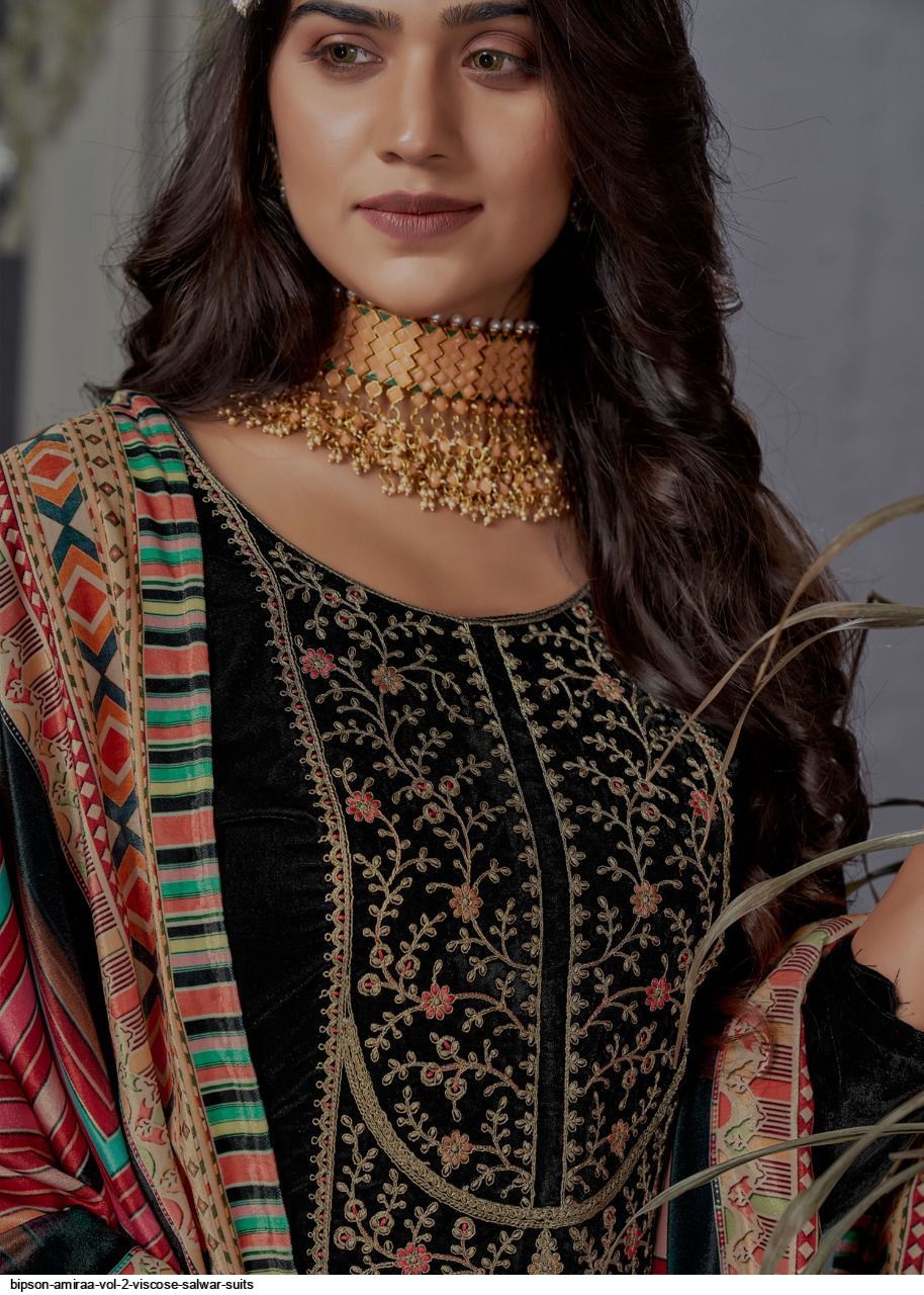 BIPSON AMIRAA vol 2 VISCOSE salwar suits