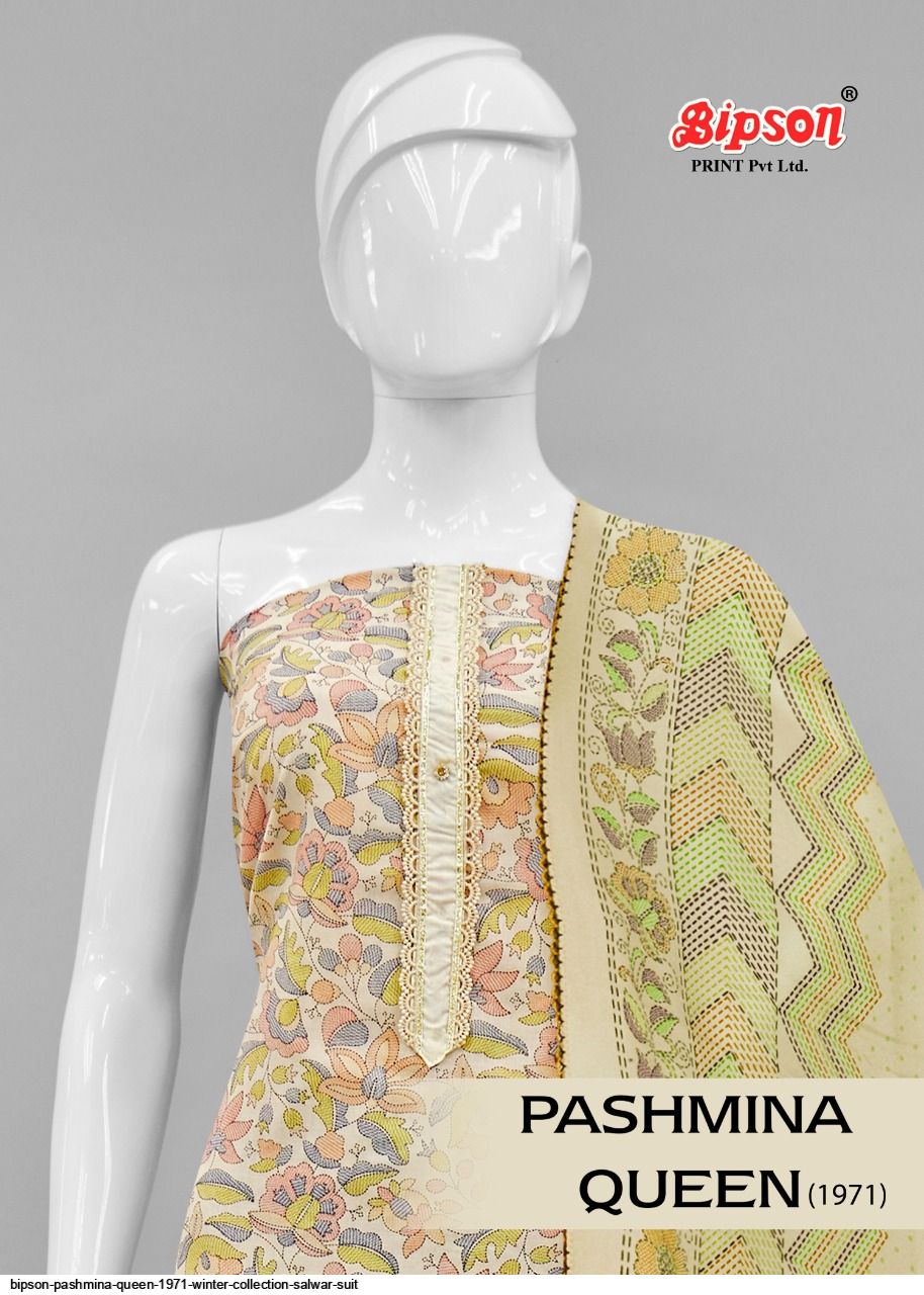 BIPSON PASHMINA QUEEN 1971 WINTER Collection SALWAR SUIT