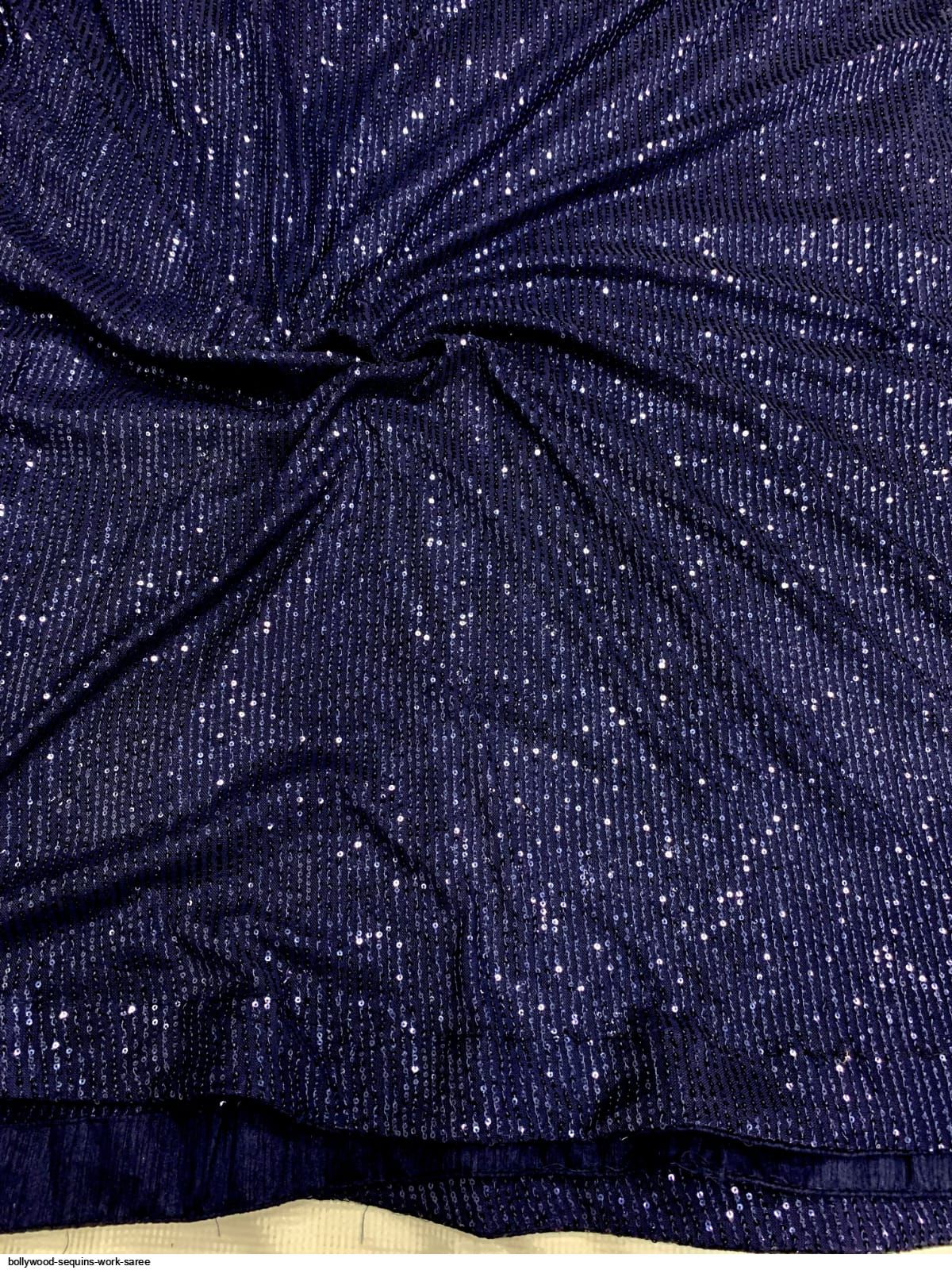 BOLLYWOOD SEQUINS WORK SAREE