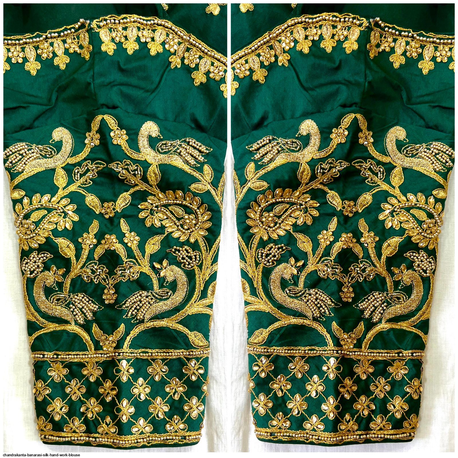CHANDRAKANTA banarasi silk HAND WORK BLOUSE
