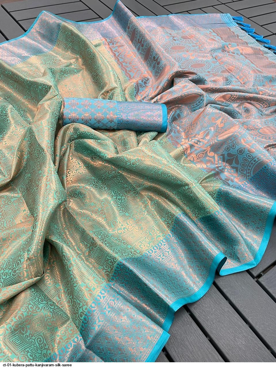 CT 01 Kubera Pattu kanjivaram silk SAREE