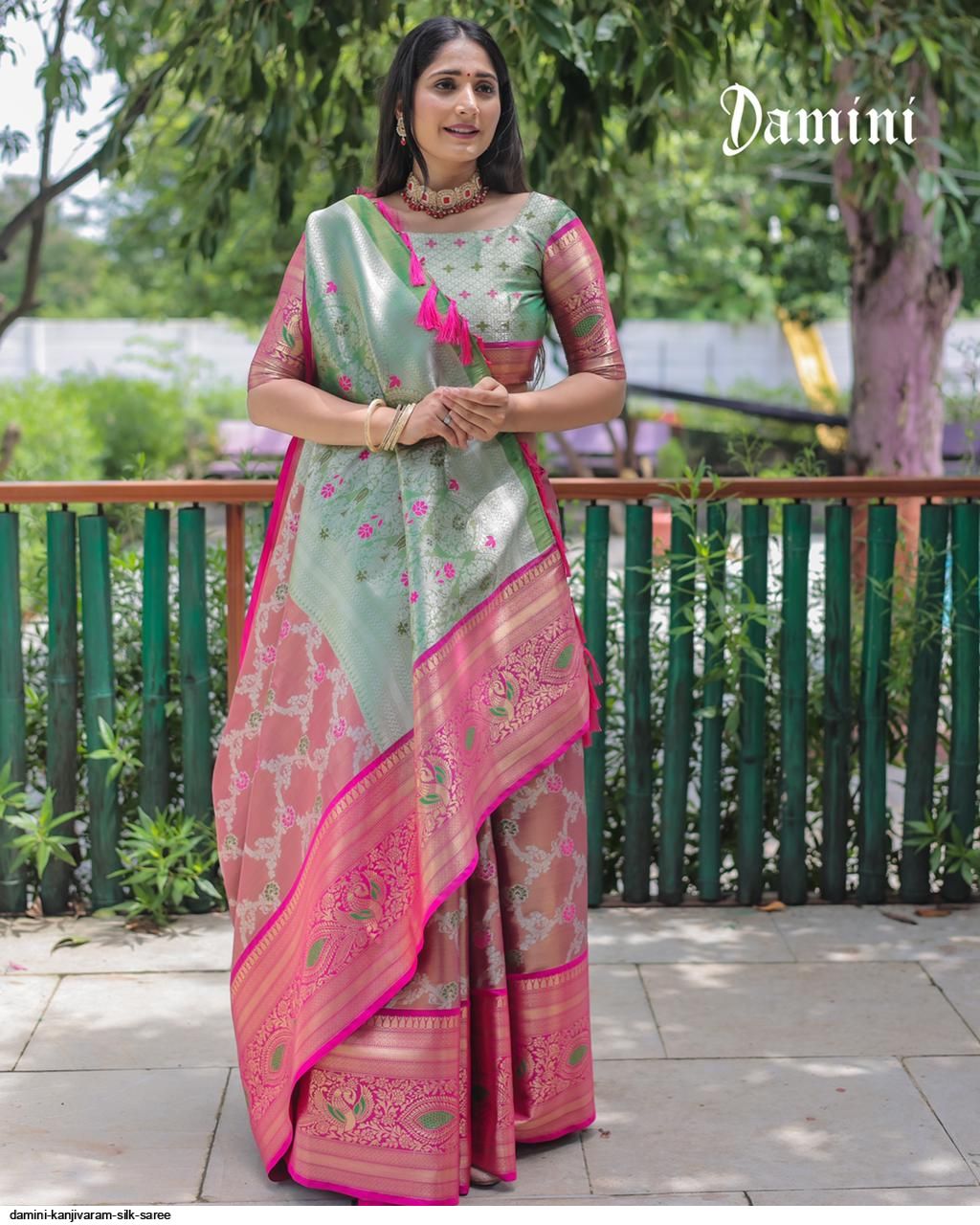 DAMINI kanjivaram silk saree