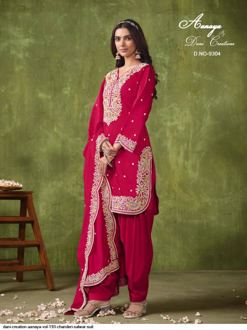 dani creation AANAYA vol 193 chanderi salwar suit