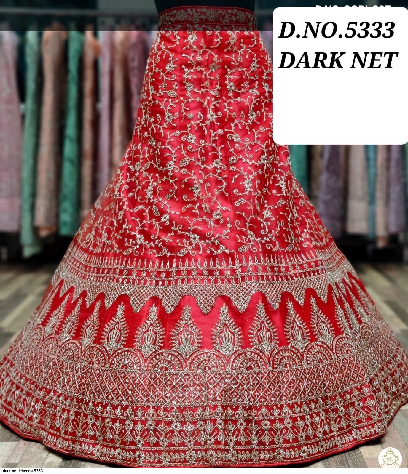 DARK NET LEHENGA 5333