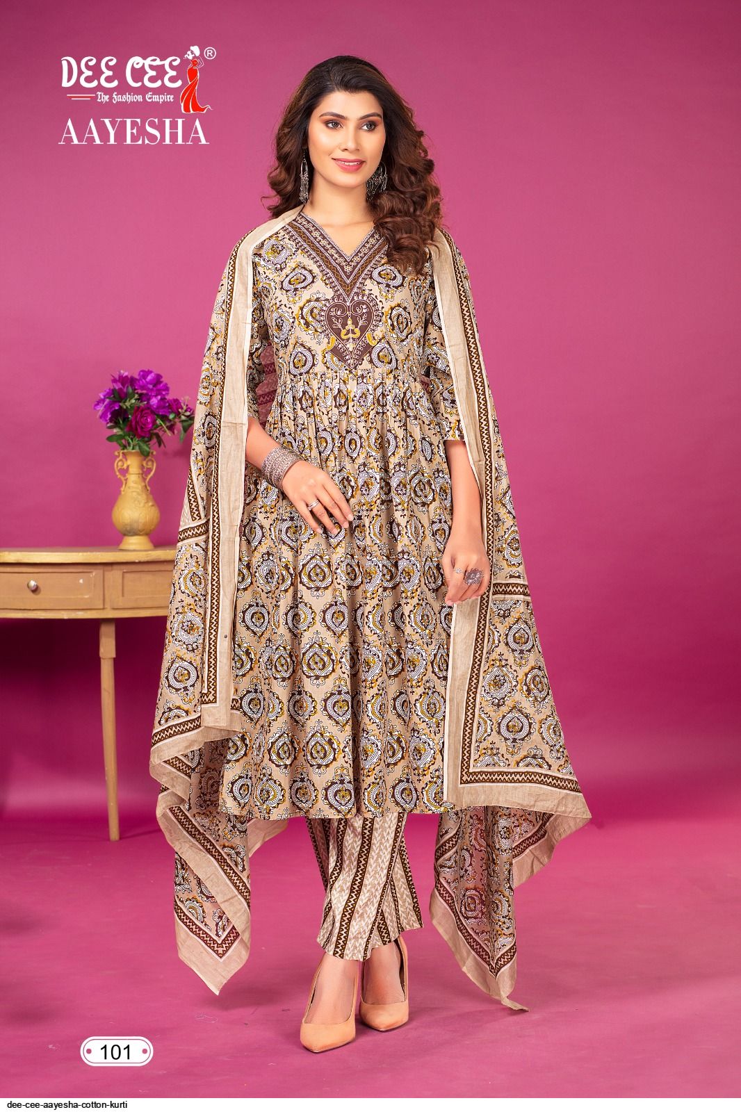 DEE CEE AAYESHA COTTON kurti