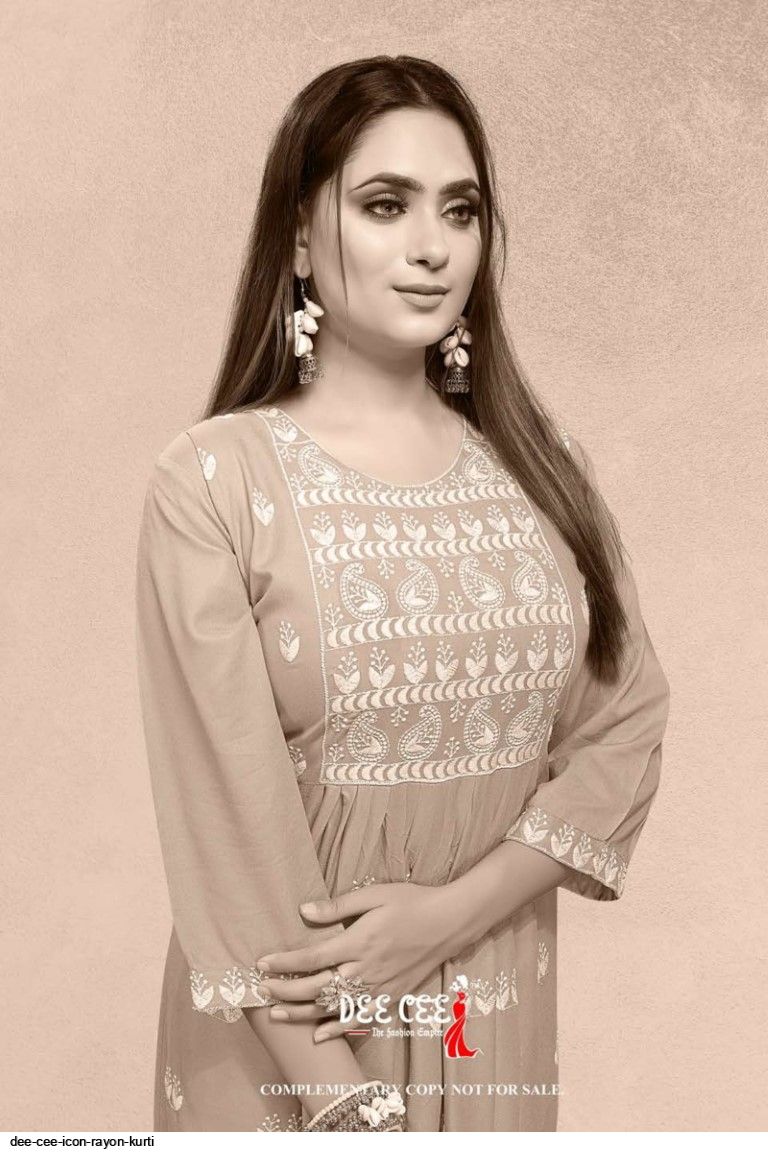 DEE CEE Icon Rayon kurti