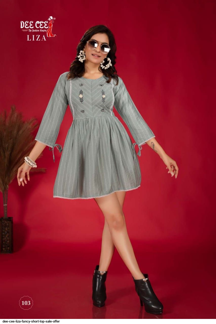 dee cee Liza FANCY SHORT TOP SALE OFFER