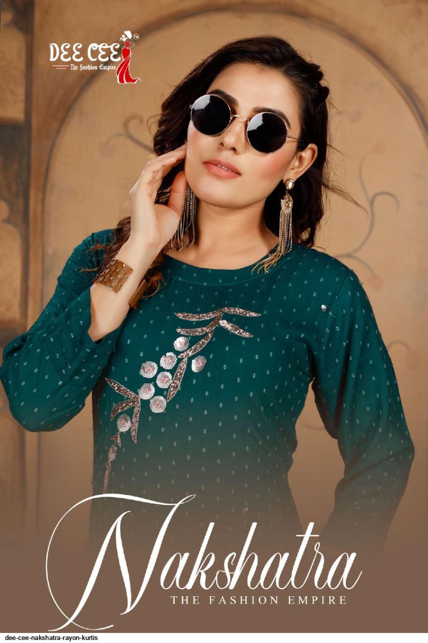 Dee Cee Nakshatra Rayon KURTIS
