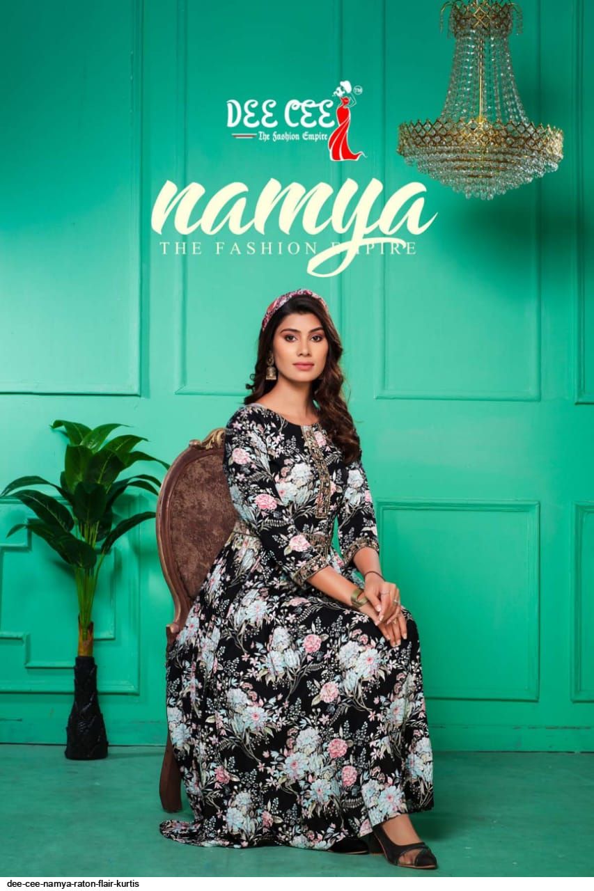 DEE CEE NAMYA RATON FLAIR KURTIS