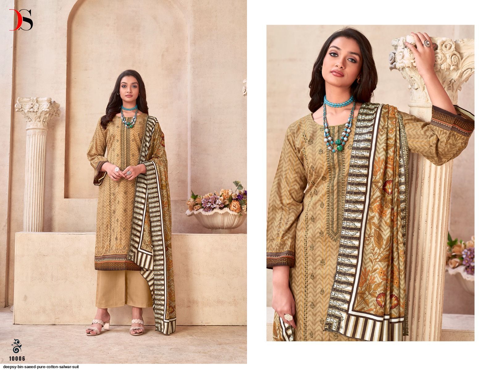 DEEPSY Bin Saeed Pure cotton SALWAR SUIT