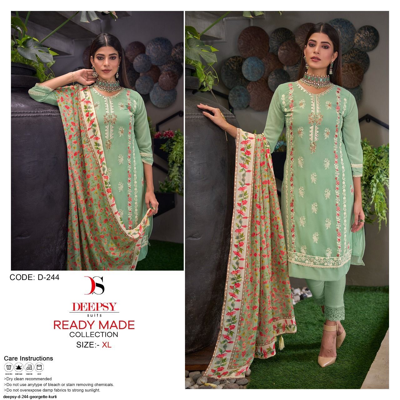 DEEPSY D 244 Georgette kurti