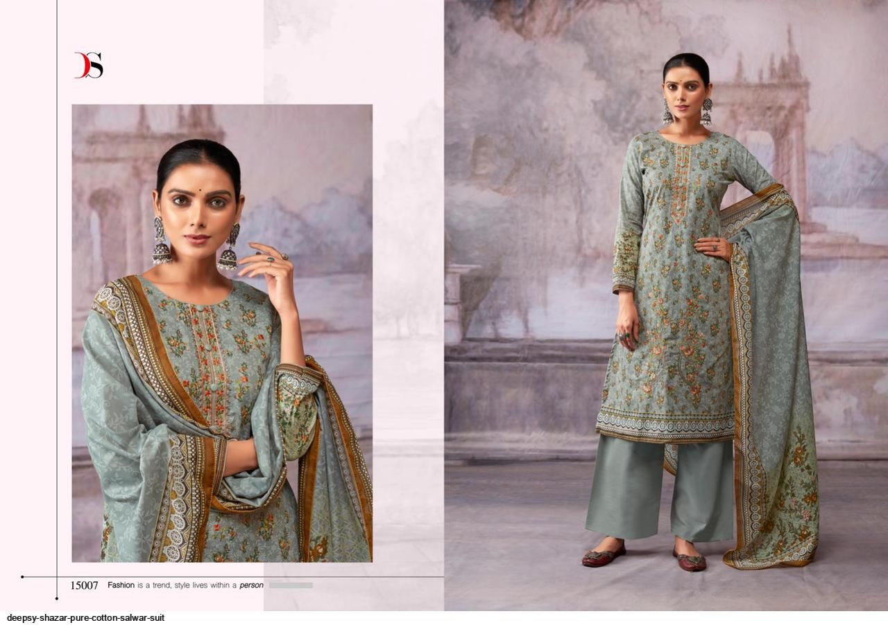 DEEPSY SHAZAR PURE COTTON SALWAR SUIT