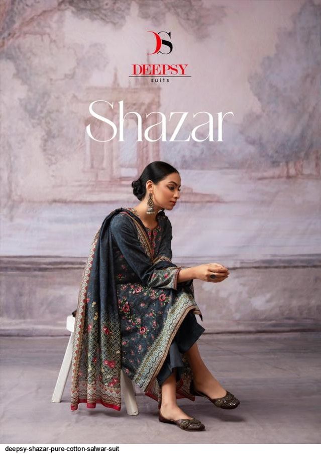DEEPSY SHAZAR PURE COTTON SALWAR SUIT
