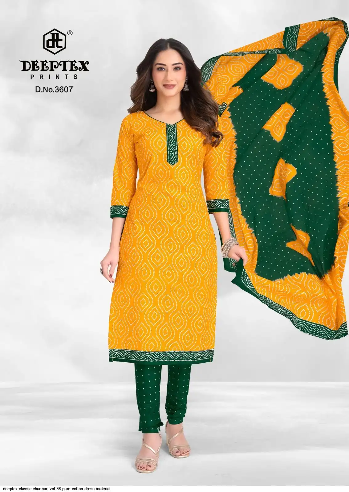 Deeptex Classic Chunnari Vol 36 Cotton Dress Material