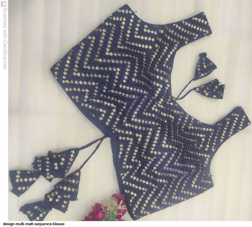 DESIGN MULTI MATT SEQUENCE BLOUSE