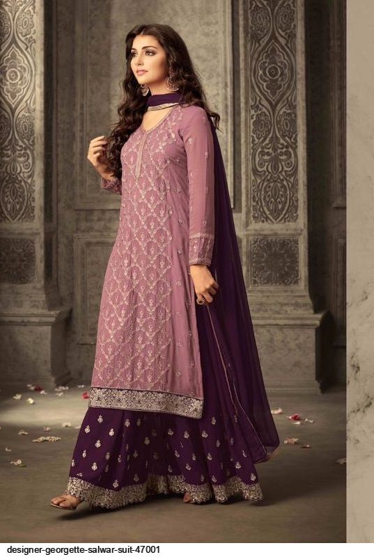 DESIGNER GEORGETTE SALWAR SUIT 47001