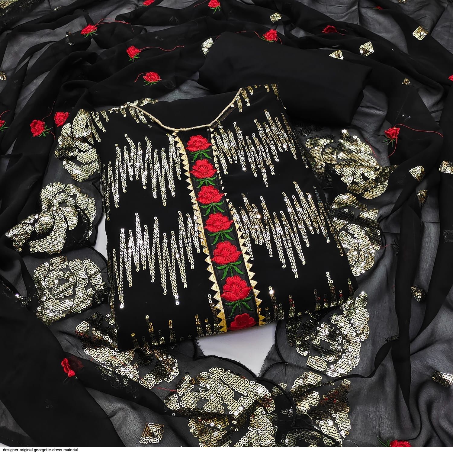 DESIGNER ORIGINAL GEORGETTE DRESS MATERIAL