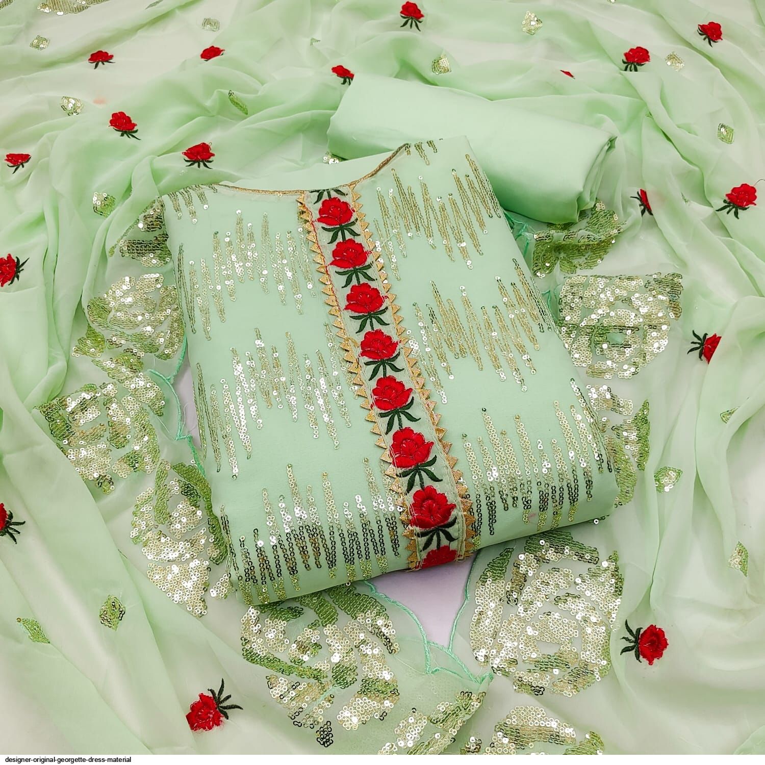 DESIGNER ORIGINAL GEORGETTE DRESS MATERIAL