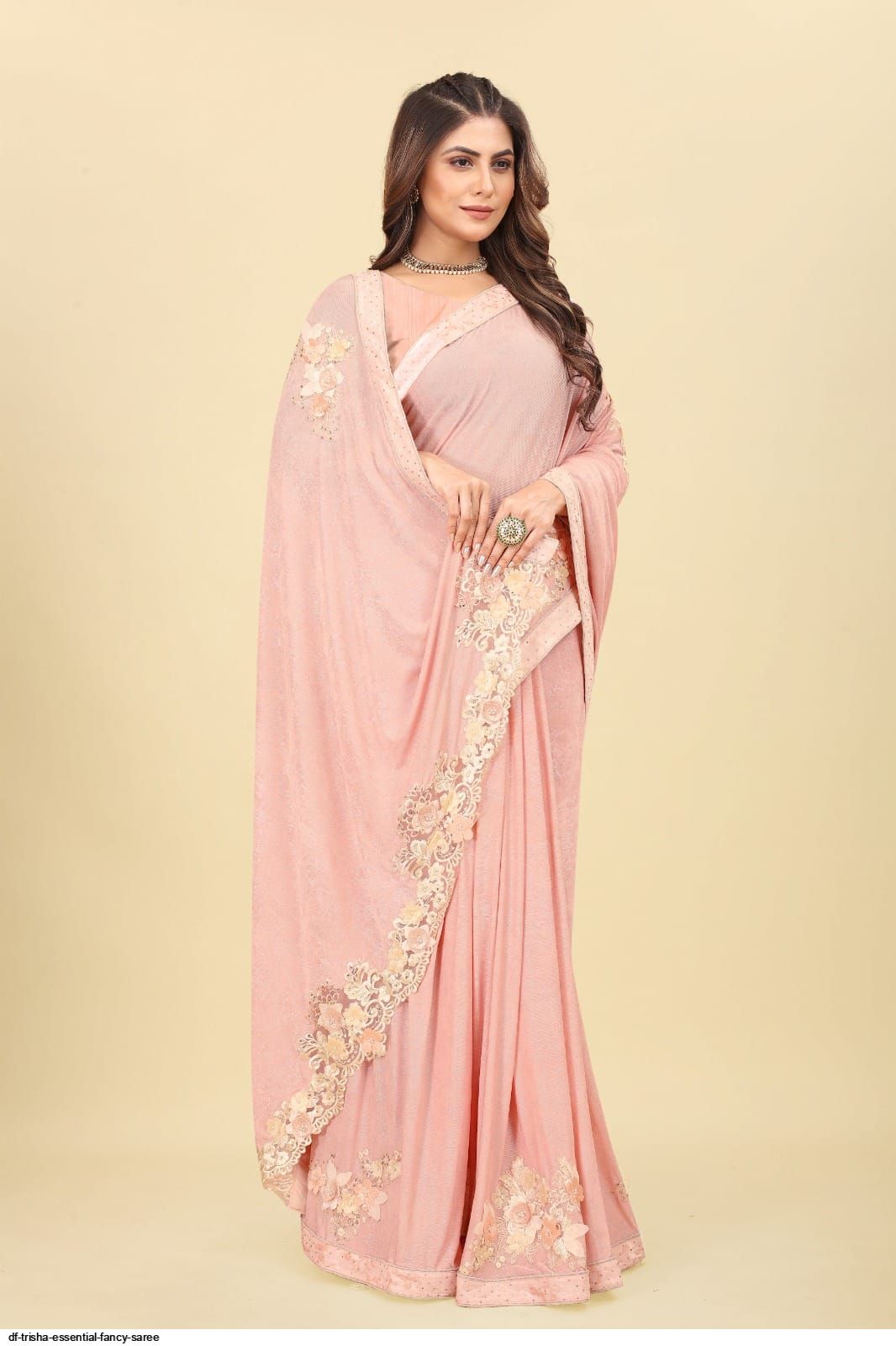 DF TRISHA ESSENTIAL FANCY SAREE