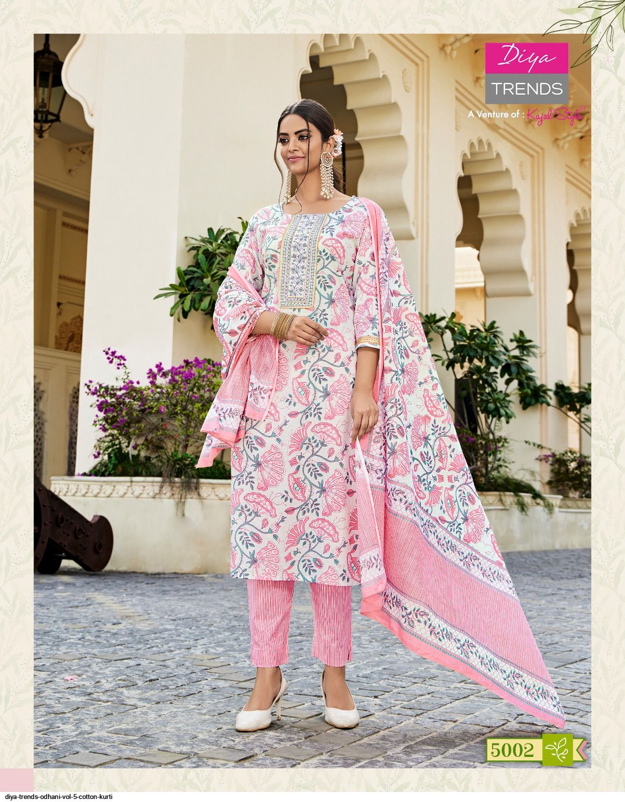 Diya Trends ODHANI VOL 5 COTTON kurti