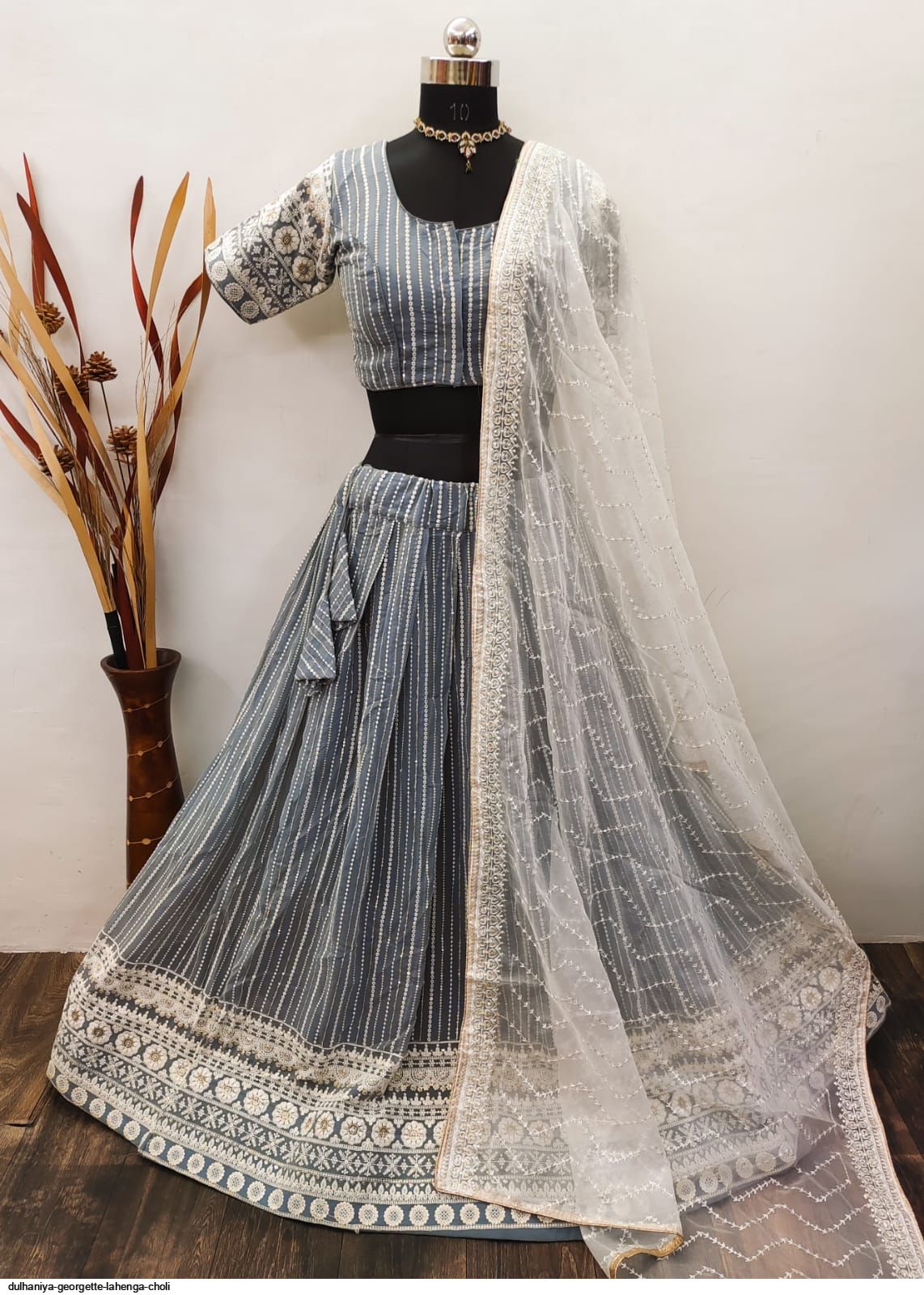 Dulhaniya Georgette lahenga choli