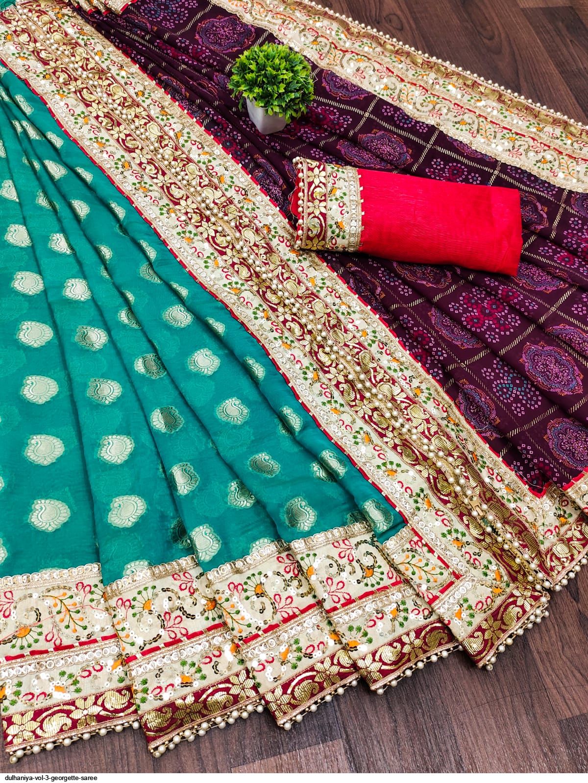 DULHANIYA VOL 3 GEORGETTE SAREE