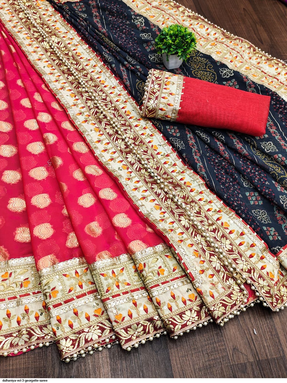 DULHANIYA VOL 3 GEORGETTE SAREE