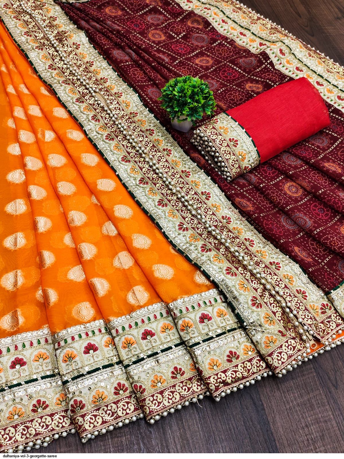 DULHANIYA VOL 3 GEORGETTE SAREE