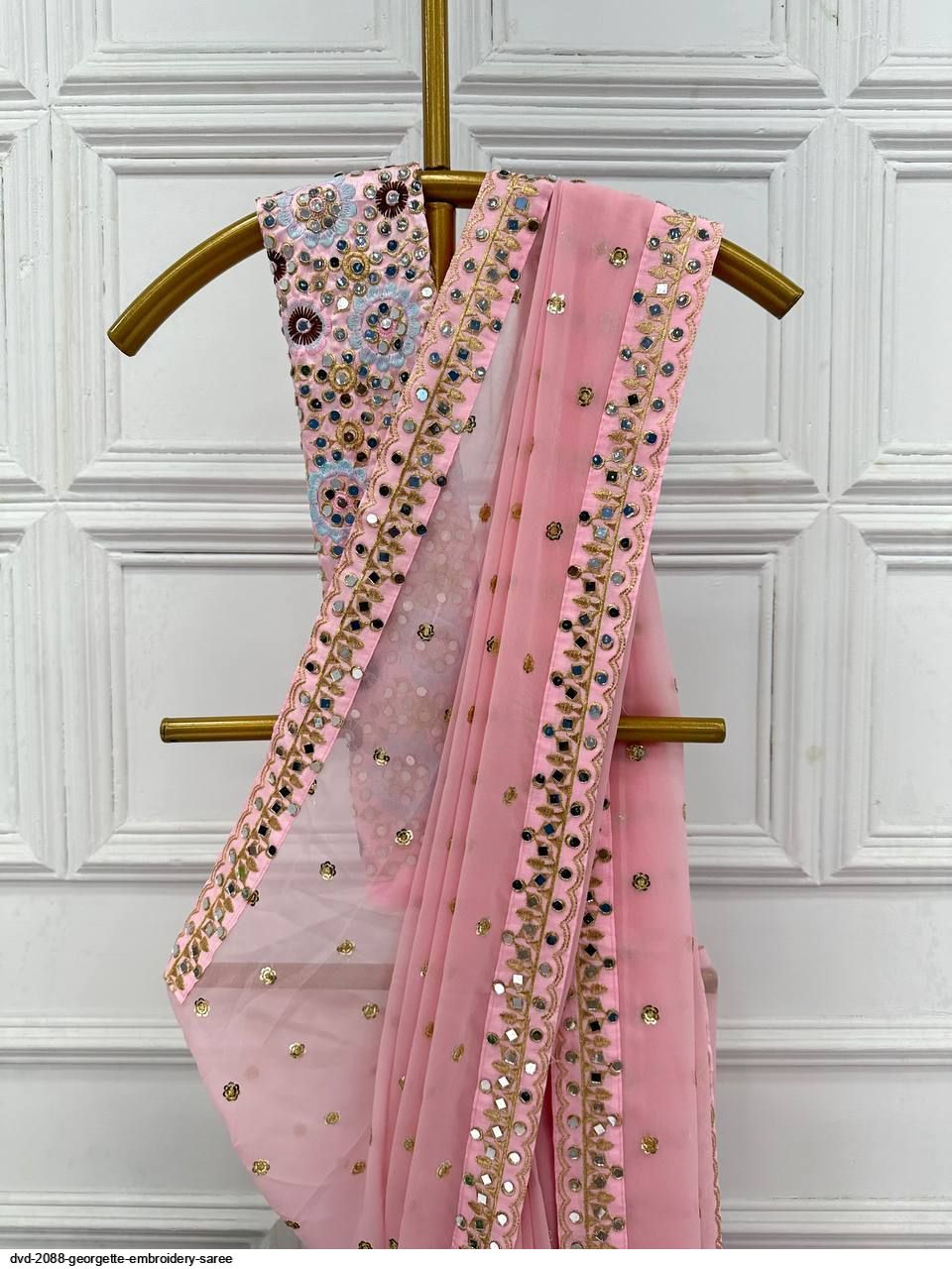 DVD 2088 GEORGETTE EMBROIDERY SAREE