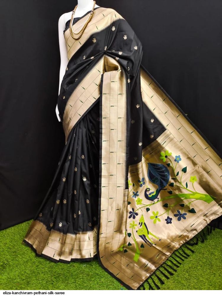 ELIZA KANCHIVRAM PETHANI SILK SAREE