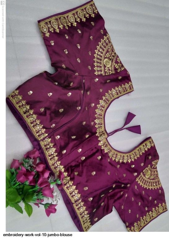 Embroidery Work vol 10 Jumbo Blouse