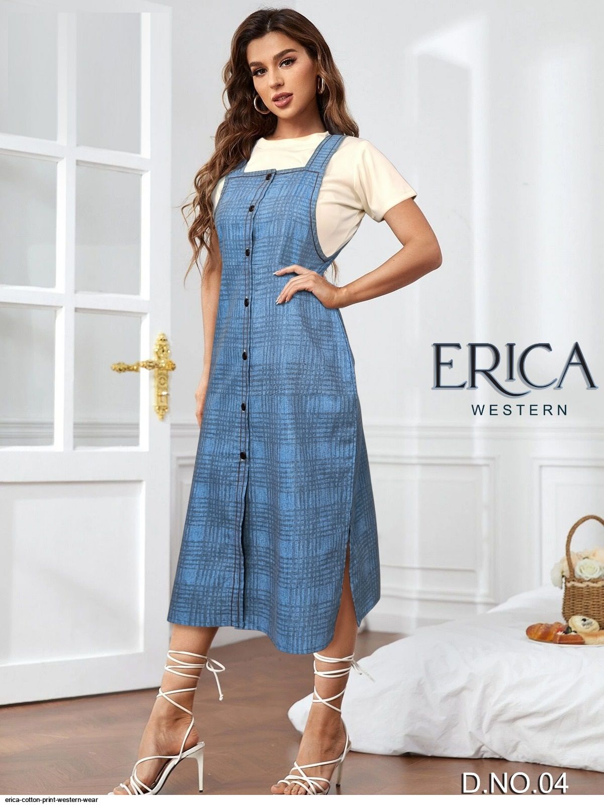 ERICA COTTON PRINT WESTERN WEAR