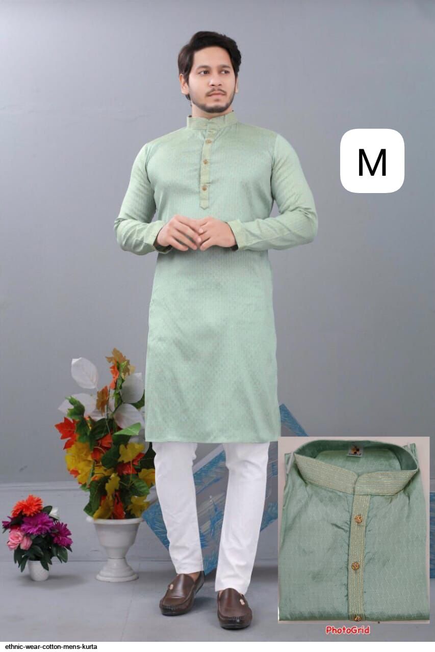 ethnic wear cotton mens kurta