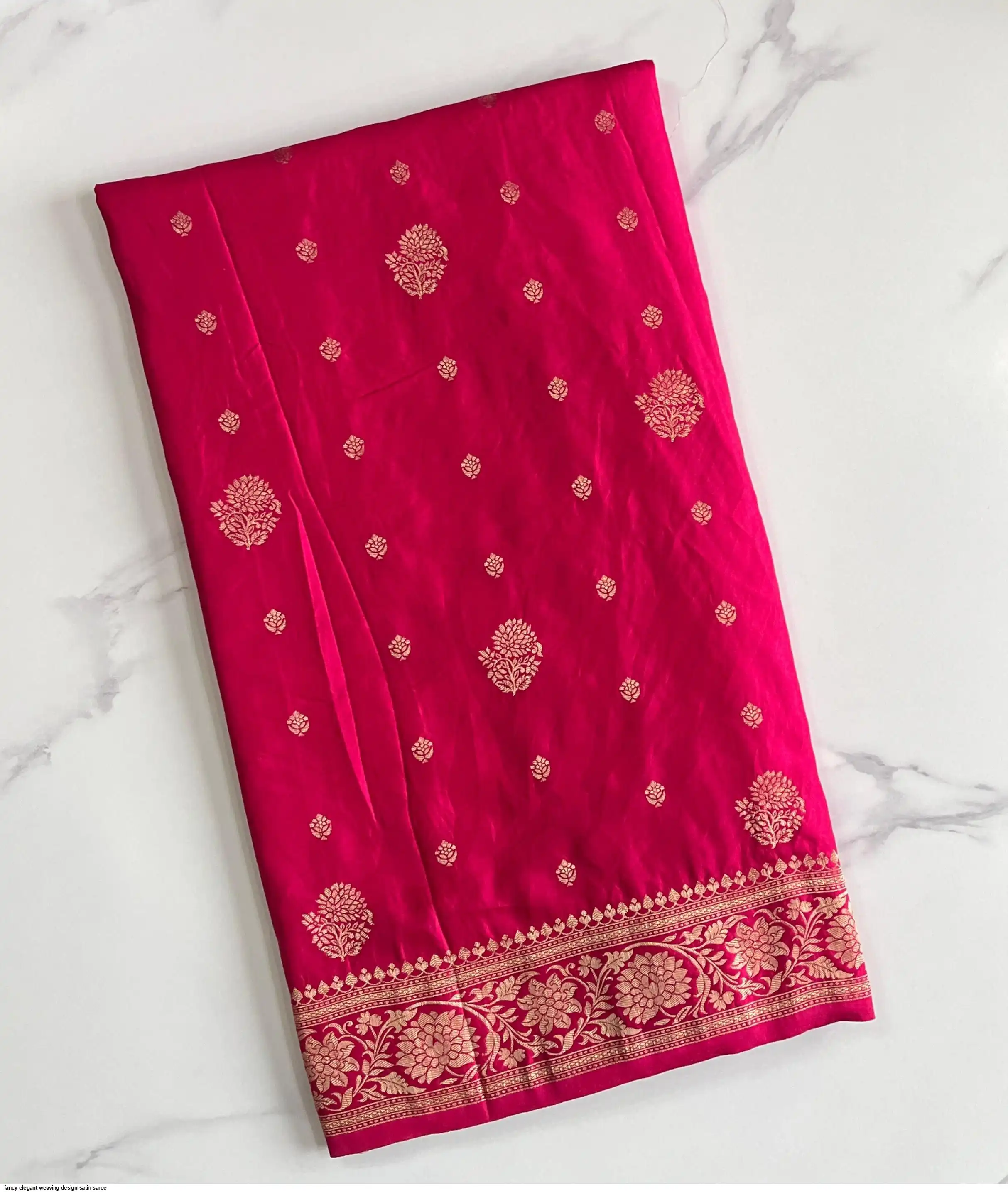 FANCY elegant weaving design Satin saree