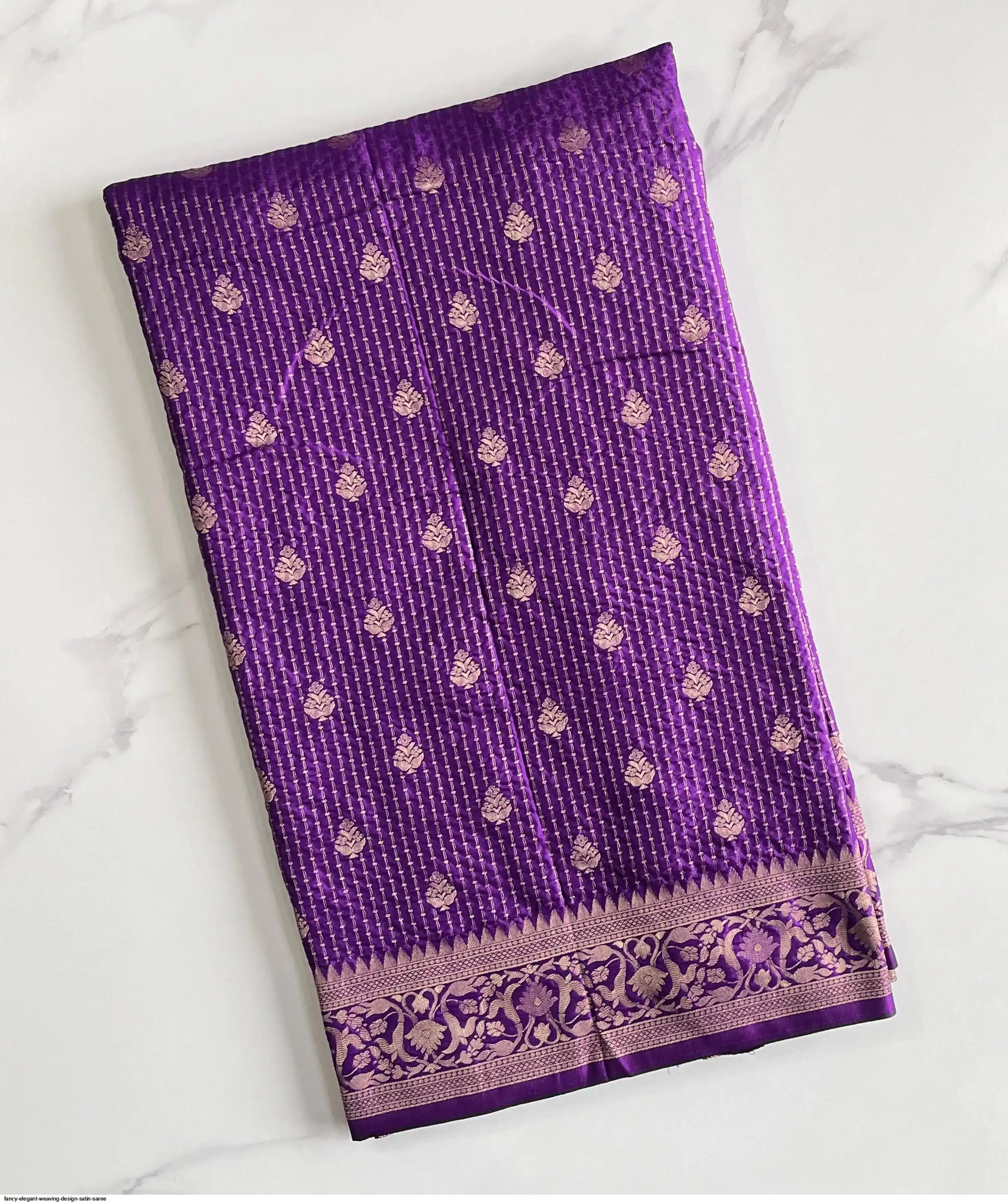 FANCY elegant weaving design Satin saree