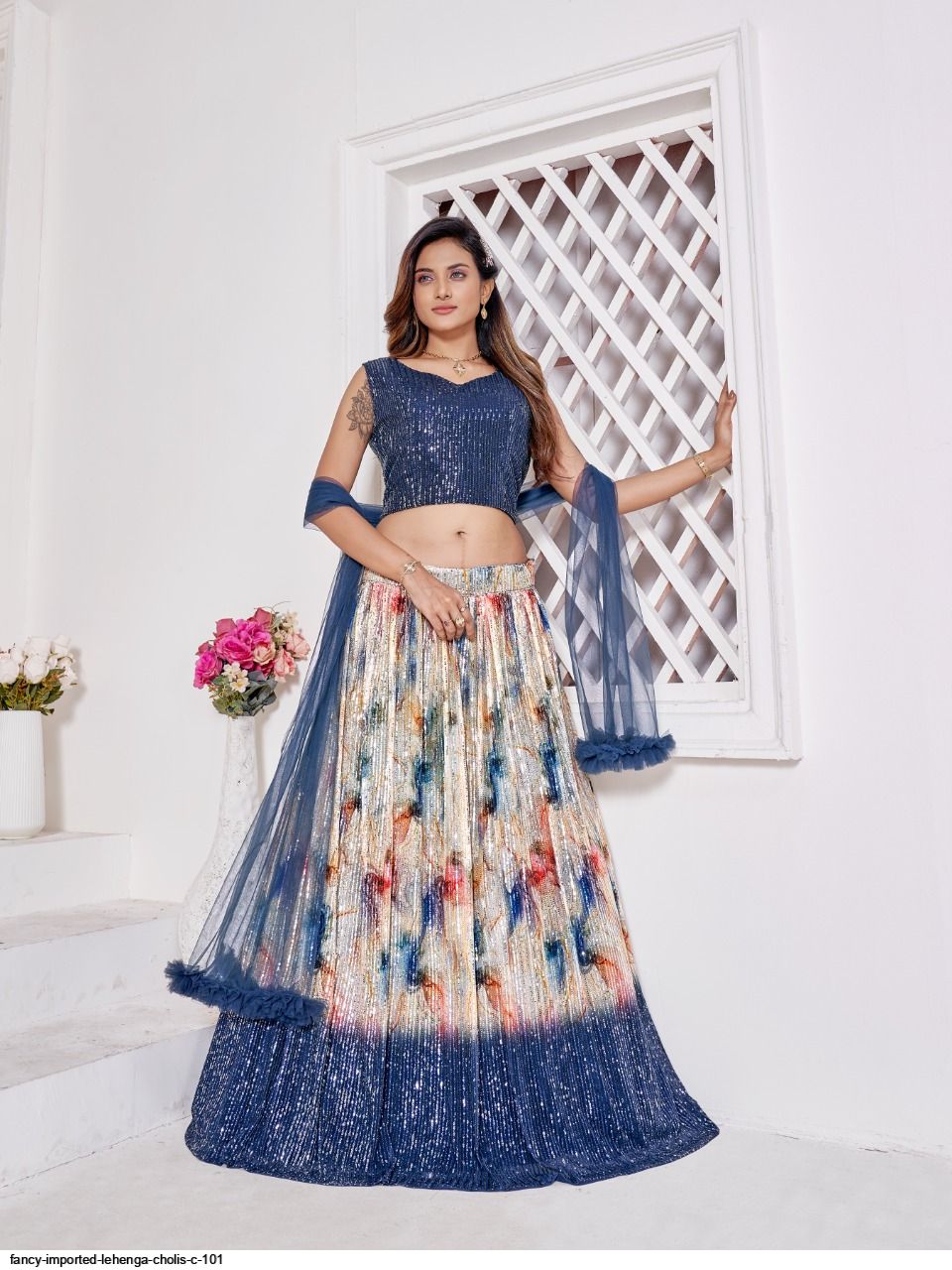 FANCY Imported LEHENGA CHOLIS C 101