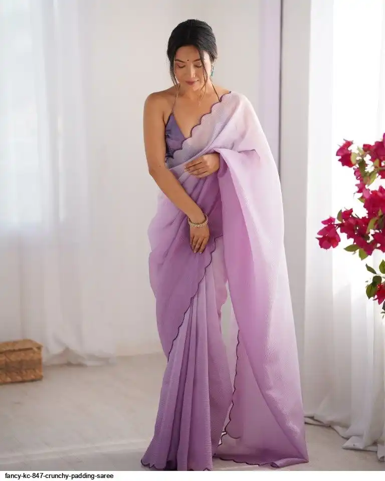 FANCY KC-847 CRUNCHY PADDING SAREE